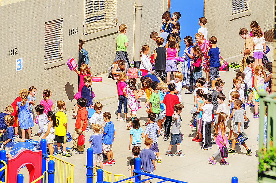 'School Yard' by mitchell funk - Photography from United States